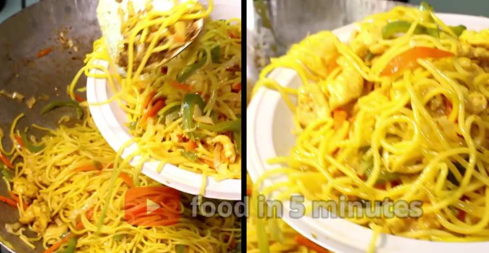 Chicken Chow mein Recipe Street Food Style By Our Chef Ryan - Chicken ...